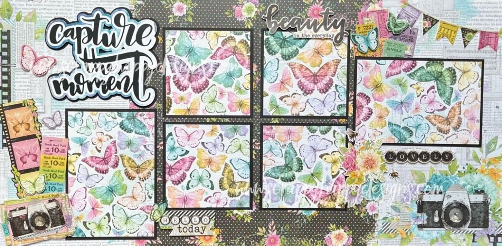 Capture The Moment Page Kit | Scrappy Happy Designs