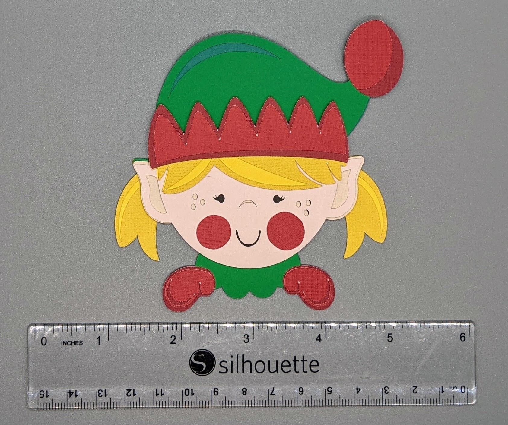Elf Girl Diecut | Scrappy Happy Designs