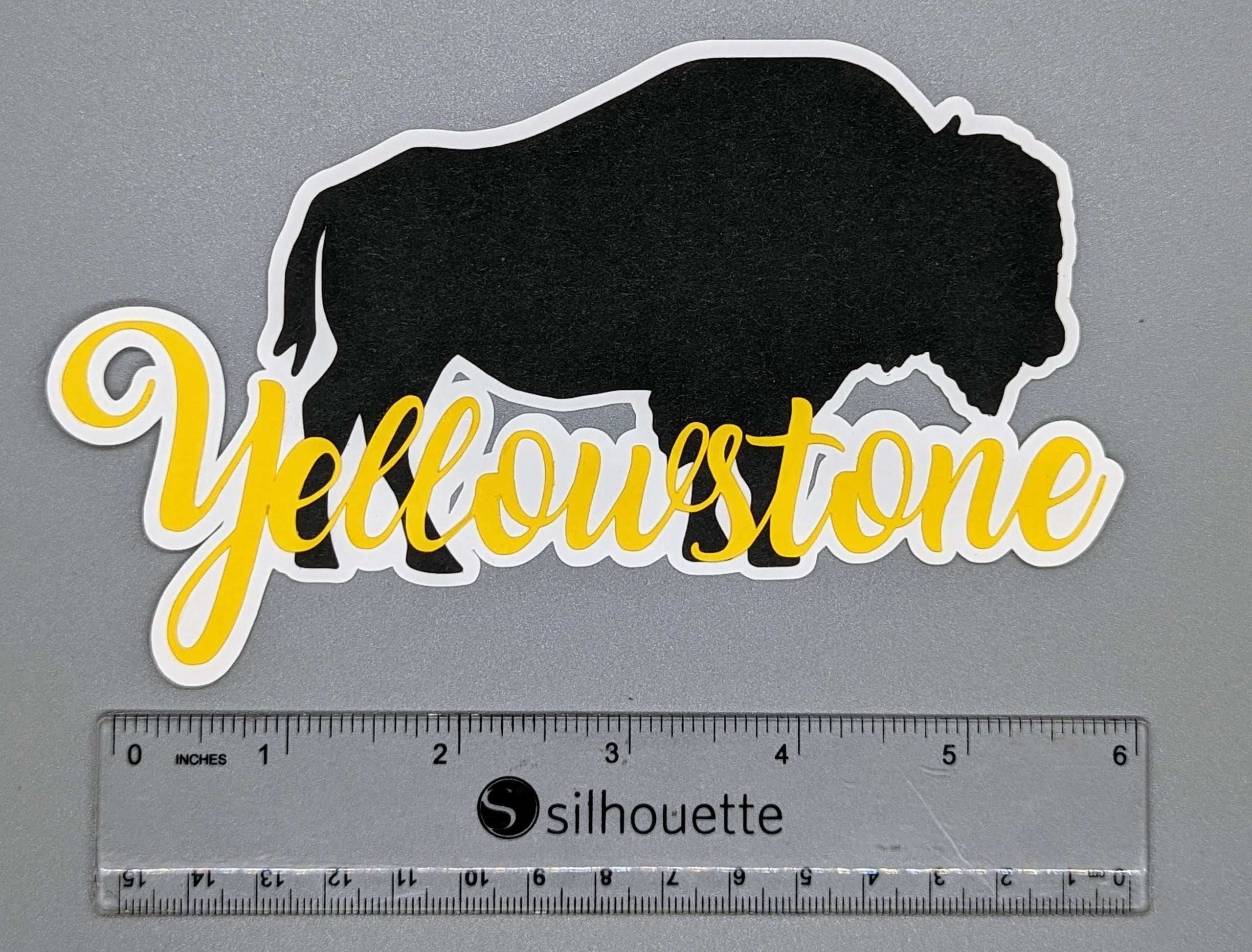 Yellowstone Diecut | Scrappy Happy Designs
