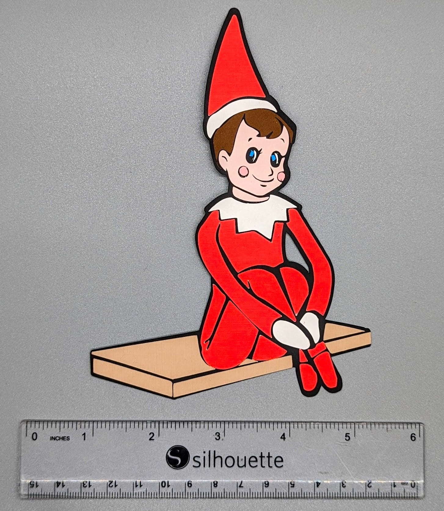 Elf On The Shelf Diecut | Scrappy Happy Designs