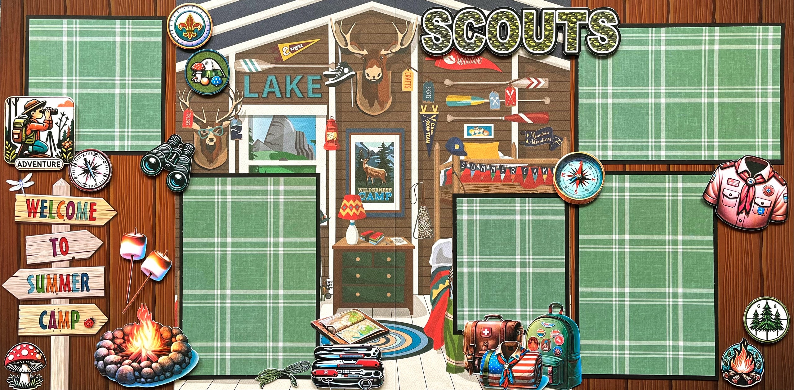 Scouts Page Kit | Scrappy Happy Designs